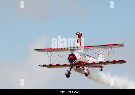 Fairford Airshow Sunday 2009 Team Guinot Boeing Stearman A75N ...