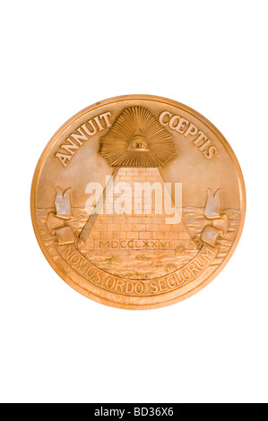 The Seal of The United States with E Pluribus Unum motto on the Stock ...