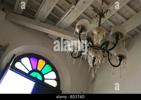 Inside of the old colonial Cuban home in Remedios. Cuba. Caribbean ...