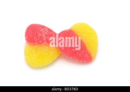 : Heart shaped jelly sweets Stock Photo - Alamy