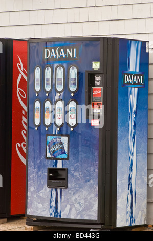 Vending machines with Coca-Cola and Dasani water drinks with anti-theft ...