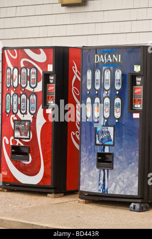 Vending machines with Coca-Cola and Dasani water drinks with anti-theft ...