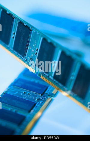 Two computer chips Stock Photo - Alamy