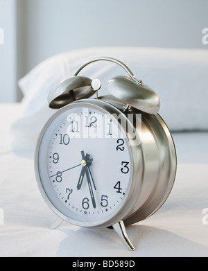 Bedroom alarm clock Stock Photo - Alamy