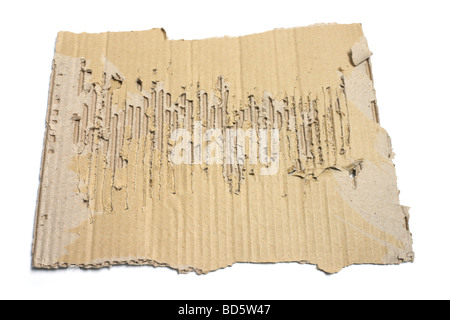 Piece of Soiled Cardboard Stock Photo - Alamy