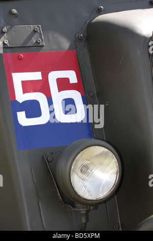 Bedford QLR 4x4 military radio truck WWII Stock Photo - Alamy