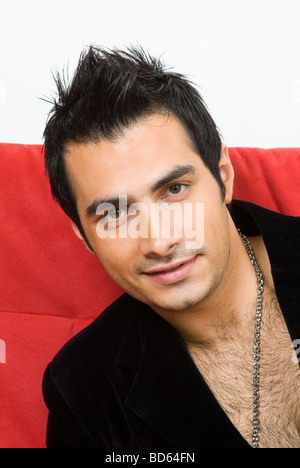Confident smiling man feeling good and happy Stock Photo - Alamy