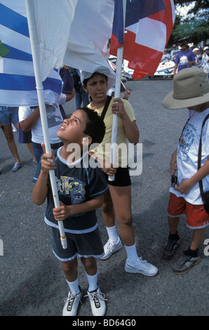 Protesters rally against the US Navy on Vieques Island Puerto Rico ...