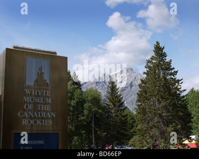 Whyte Museum of the Canadian Rockies in Banff Alberta Canada Stock ...