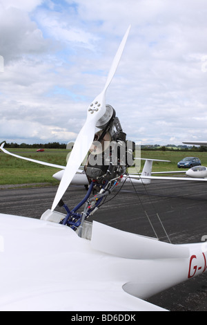 motor gliders propeller Stock Photo - Alamy