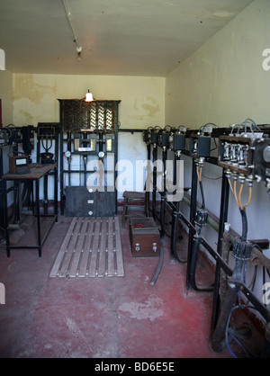 Cable Hut at Porthcurno Cove Cornwall, England, UK Stock Photo - Alamy