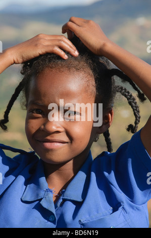 Young girl in Antananarivo, Madagascar Stock Photo - Alamy