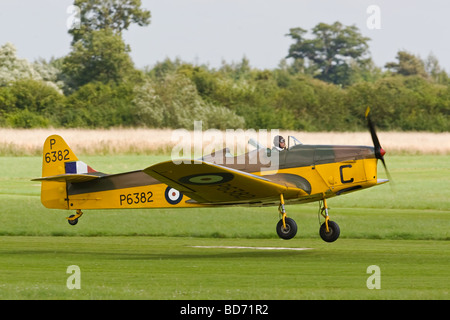 The British two-seat Miles Magister monoplane basic trainer aircraft ...
