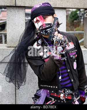young fancy dressed punk people in Lower Eastside of Manhattan, New ...