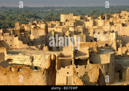 The ancient fortress of Siwa, known as Shali Ghadi built on natural ...