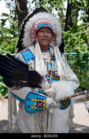 Native Indian Chief, Calgary Stampede, Canada Stock Photo - Alamy