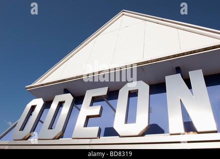 Large Odeon Cinema Sign Stock Photo - Alamy
