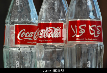 Arabic Coca-Cola logo, Morocco, North Africa, Africa Stock Photo - Alamy