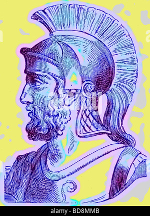 Themistocles Illustration from The Illustrated History of the World ...