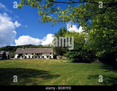 The village of Manaton in Dartmoor National Park, Devon, England Stock ...