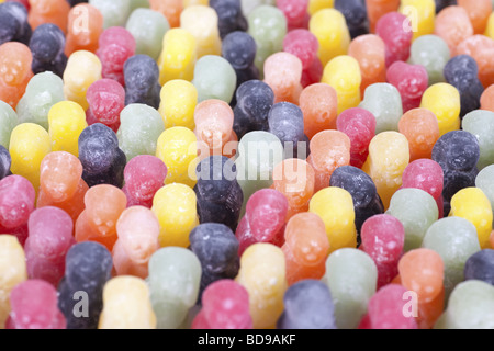 Groups of multi-coloured jelly baby sweets Stock Photo - Alamy