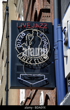 Pizza Express Jazz Club, Soho, London, UK Stock Photo - Alamy