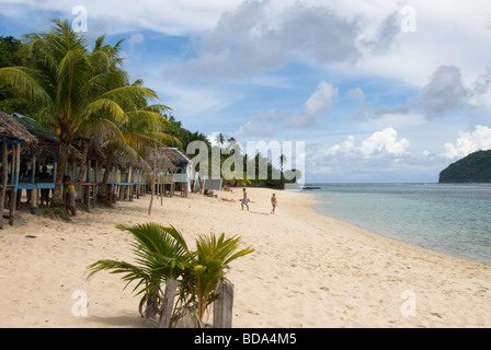 Lalomanu Beach Upolu Western Samoa Stock Photo - Alamy