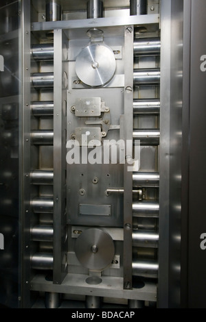 Bank vault door lock mechanism - USA Stock Photo - Alamy