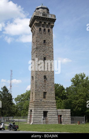 The William Penn Memorial Fire Tower and Tower Hotel in Reading ...