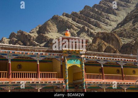 Architectural details of a monastery, Hemis Monastery, Hemis, Ladakh ...