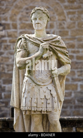 Statue on the Terrace overlooking the Great Bath The Romans Baths at ...