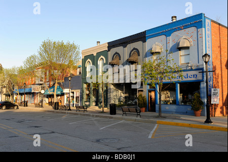 Lexington Michigan tourist destination downtown area Stock Photo - Alamy