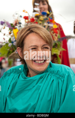 Dame Tami Grey Thompson being inducted into the welsh Gorsedd of Bards ...