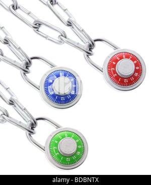 Locks and Chains Stock Photo - Alamy