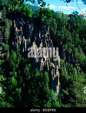 Earth pyramids also Stock Photo - Alamy