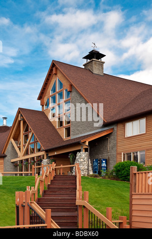 Alaska Talkeetna Alaskan Lodge Stock Photo - Alamy