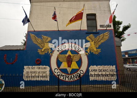UVF Mural Shankill Road Belfast January 1997 Simple The Best UFF mural ...