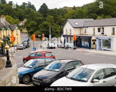 The Square at Enniskerry, Ireland Stock Photo - Alamy