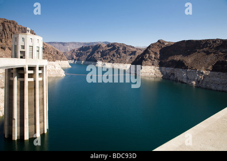 Hoover Dam Intake Towers Stock Photo - Alamy