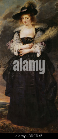 Peter Paul Rubens - Helene Fourment with Her Son, Frans Stock Photo - Alamy