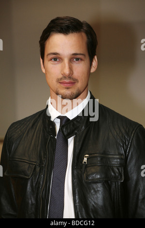 German actor Florian David Fitz poses after receiving the Bambi Trophy ...