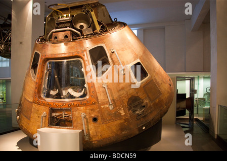 first man on mars. Astronaut in space suit landed on Mars. silhouette ...