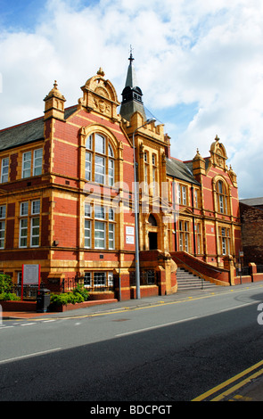 The library, formerly the Grammar School, Union Street, Chorley Stock ...