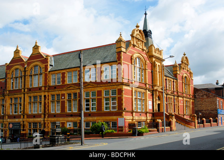 The library, formerly the Grammar School, Union Street, Chorley Stock ...