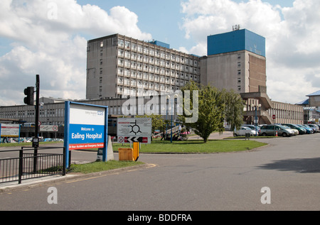 A sign of Ealing hospital, London, UK Stock Photo - Alamy