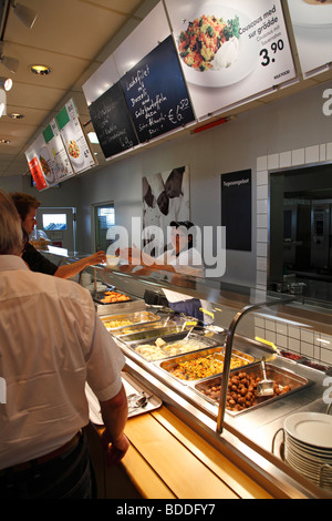 self service in a IKEA restaurant Stock Photo - Alamy