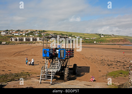 The Sea Tractor, Burgh Island, Bigbury On Sea, South Devon, England, UK ...