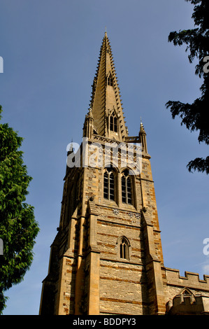 St Marys church, Rushden town, Northamptonshire, England, UK Stock ...