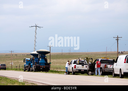 The Doppler on Wheels trucks DOW 6 and DOW 7. Shot during Project ...