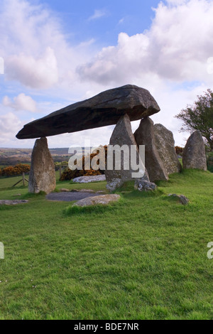 Pentre Ifan Cromlech standing stones, near Newport, Pembrokeshire ...